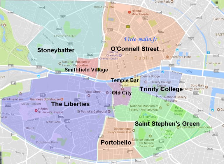 Que faire à Dublin et que visiter à Dublin en 3 jours - Virée-Malin.fr