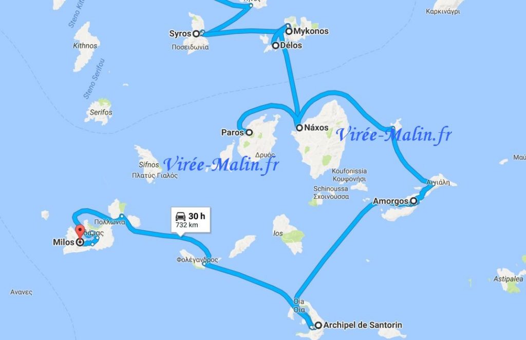 Visiter les cyclades - Quelles îles voir dans les Cyclades ? Virée-Malin.fr