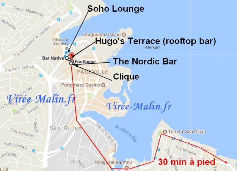 Où dormir à Malte, dans quelle ville loger à Malte - Virée-Malin.fr