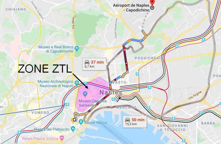 Où se garer à Naples proche de votre hôtel - Parking! Virée-Malin.fr