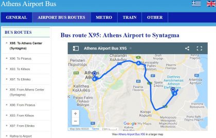 Rejoindre le centre ville d'Athènes depuis l'Aéroport - Virée-Malin.fr