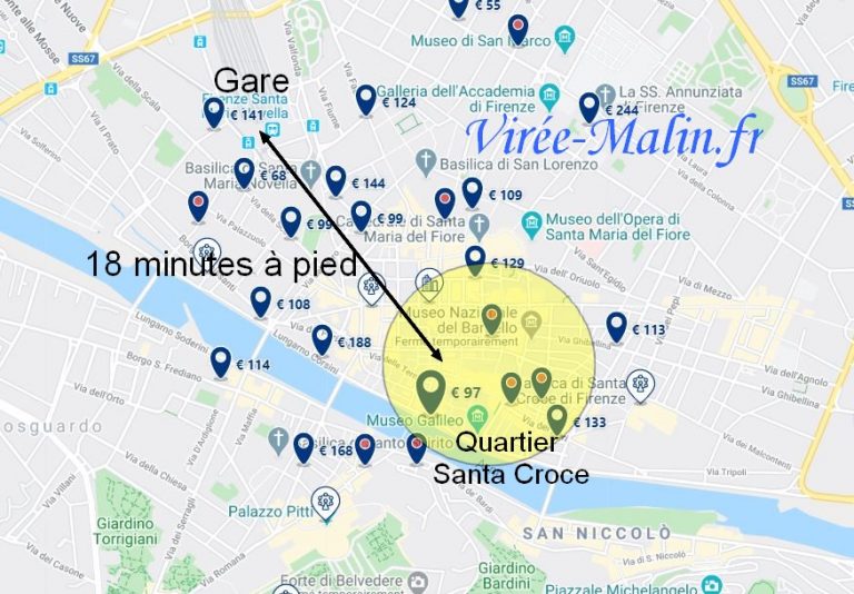 Où dormir à Florence ? Dans quel quartier loger à Florence ? Virée-Malin.fr