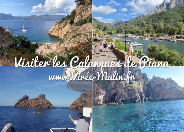 Les calanques de Piana en bateau depuis Calvi, Ajaccio ou Porto Ota