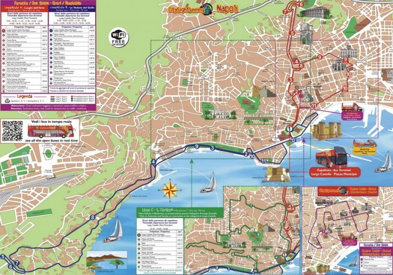 Les incontournables à visiter à Naples ? Carte et Conseil! Virée-Malin.fr