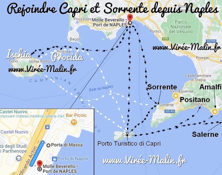 Les incontournables à visiter à Naples ? Carte et Conseil! Virée-Malin.fr