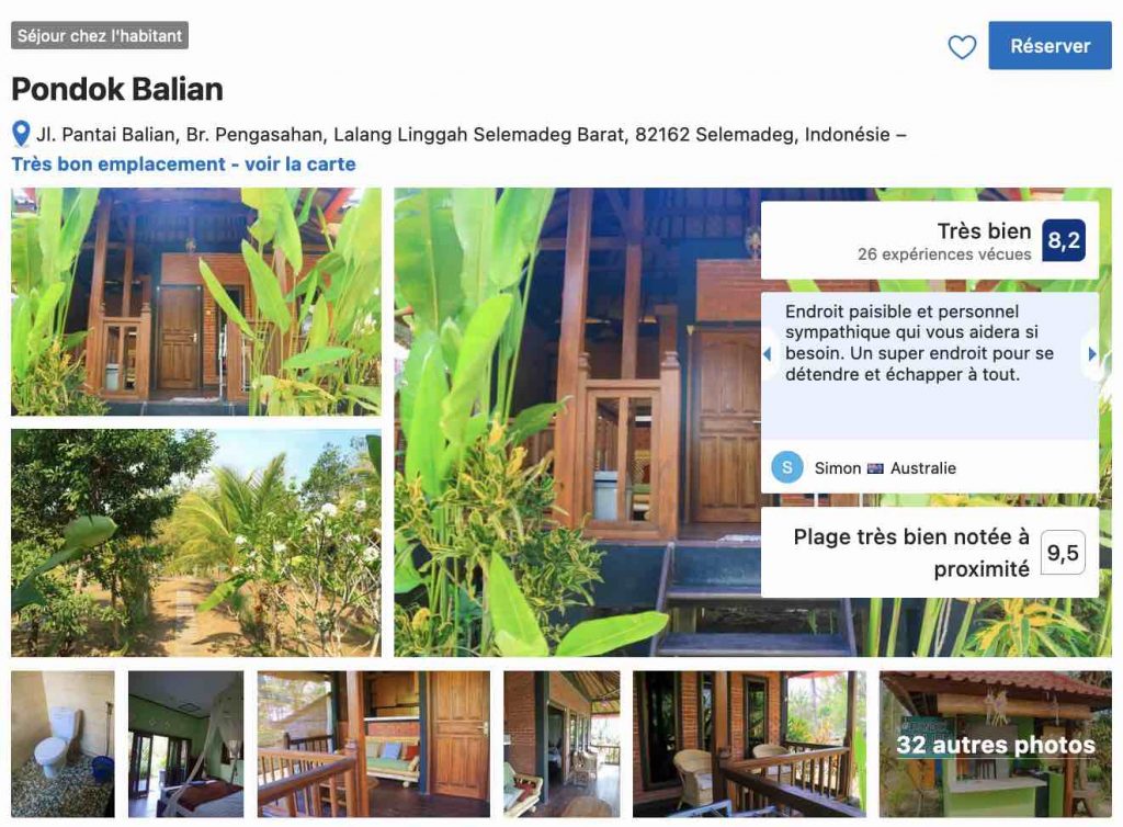 Où dormir Balian Beach et que faire à Balien Beach? Virée-Malin.fr