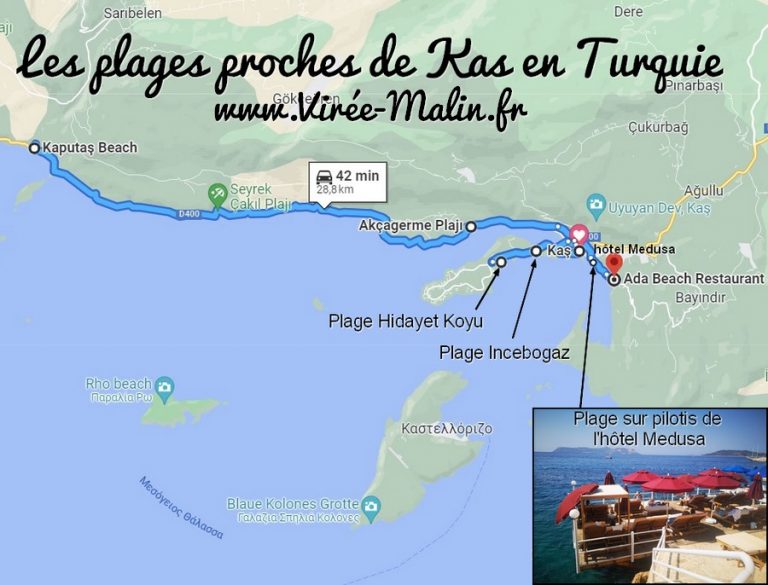 Que faire à Kas en Turquie et où dormir à Kas ? Virée-Malin.fr