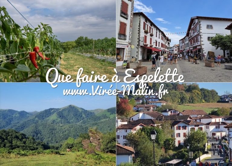 Que faire à Espelette, que visiter autour d'Espelette? Virée-Malin.fr