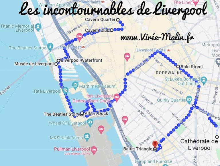 Que faire à Liverpool, que visiter à Liverpool ? Virée-Malin.fr