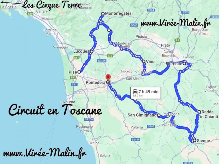 Circuit en Toscane en voiture, en vespa, en train ? Virée-Malin.fr