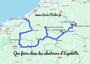 Que faire à Espelette, que visiter autour d'Espelette? Virée-Malin.fr