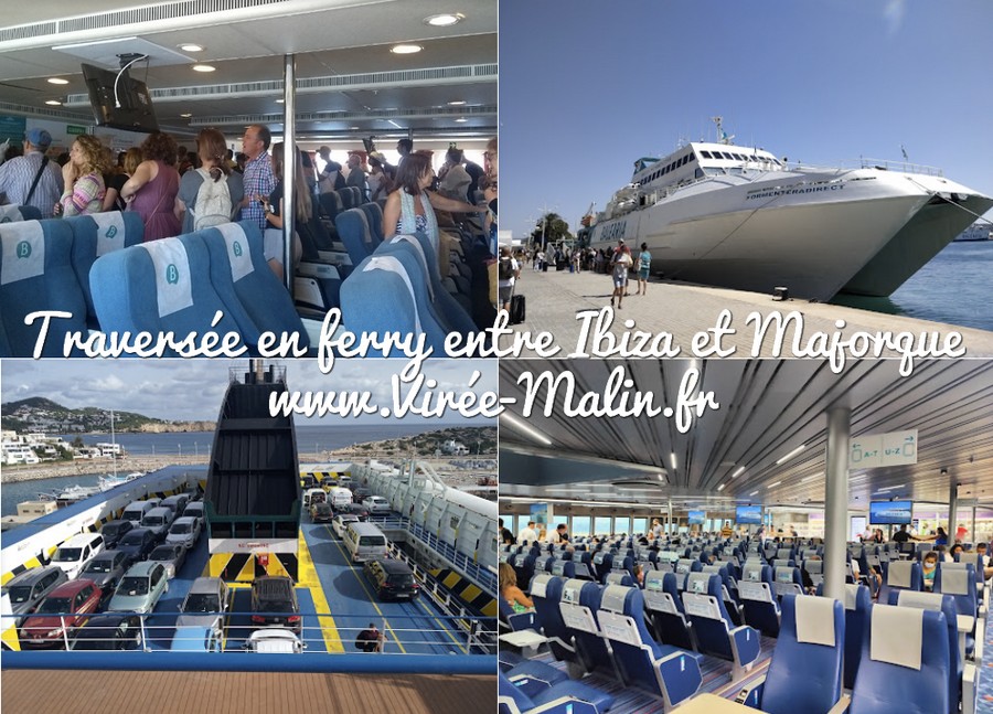 Ferries de Ibiza à Majorque, Horaires des traversées! Virée-Malin.fr