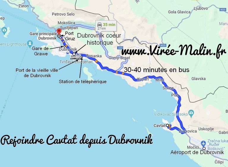 Visiter Cavtat, où dormir à Cavtat et comment s'y rendre ? Virée-Malin.fr