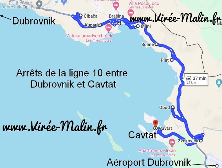 Visiter Cavtat, où dormir à Cavtat et comment s'y rendre ? Virée-Malin.fr