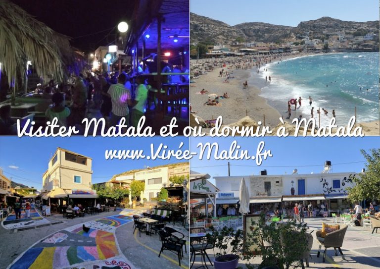 Que faire à Matala, où dormir à Matala et combien de nuits ? Virée-Malin.fr