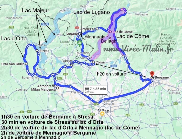 Comment visiter le lac de Côme ? Villas et Villages à visiter! Virée ...