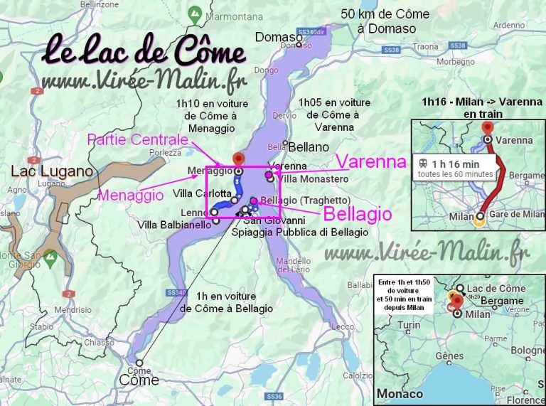Que visiter à Varenna et où dormir à Varenna ? Conseils! Virée-Malin.fr