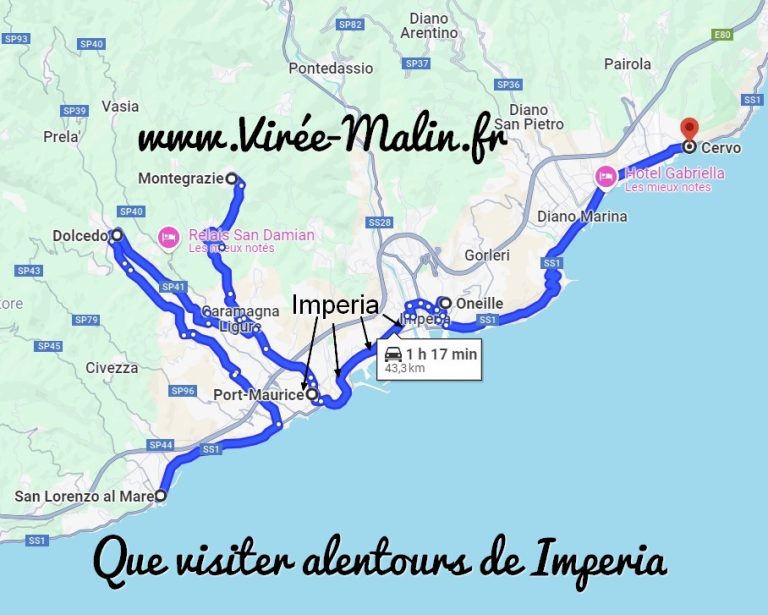 Que faire à Imperia et où dormir à Imperia ? Virée-Malin.fr